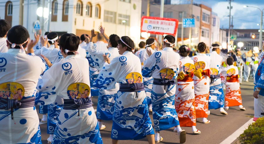 Sakata Jinku Nagashi Dance Festival - The Hidden Japan